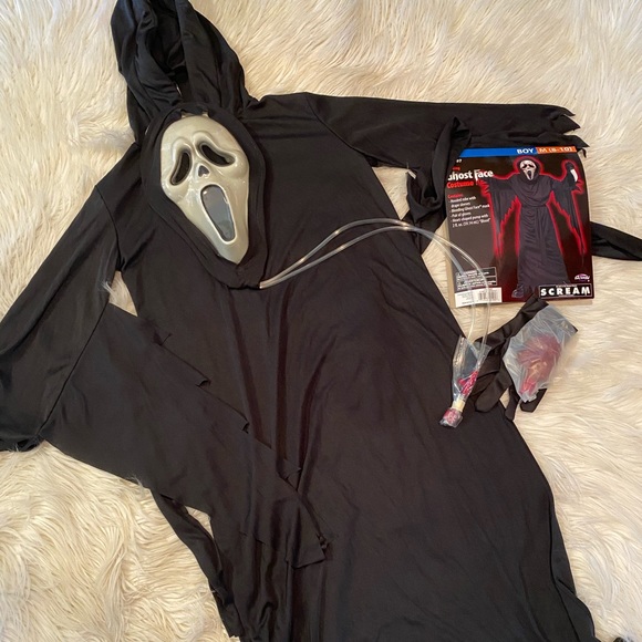 Costumes | Scream Ghost Face Bleeding Costume W | Poshmark